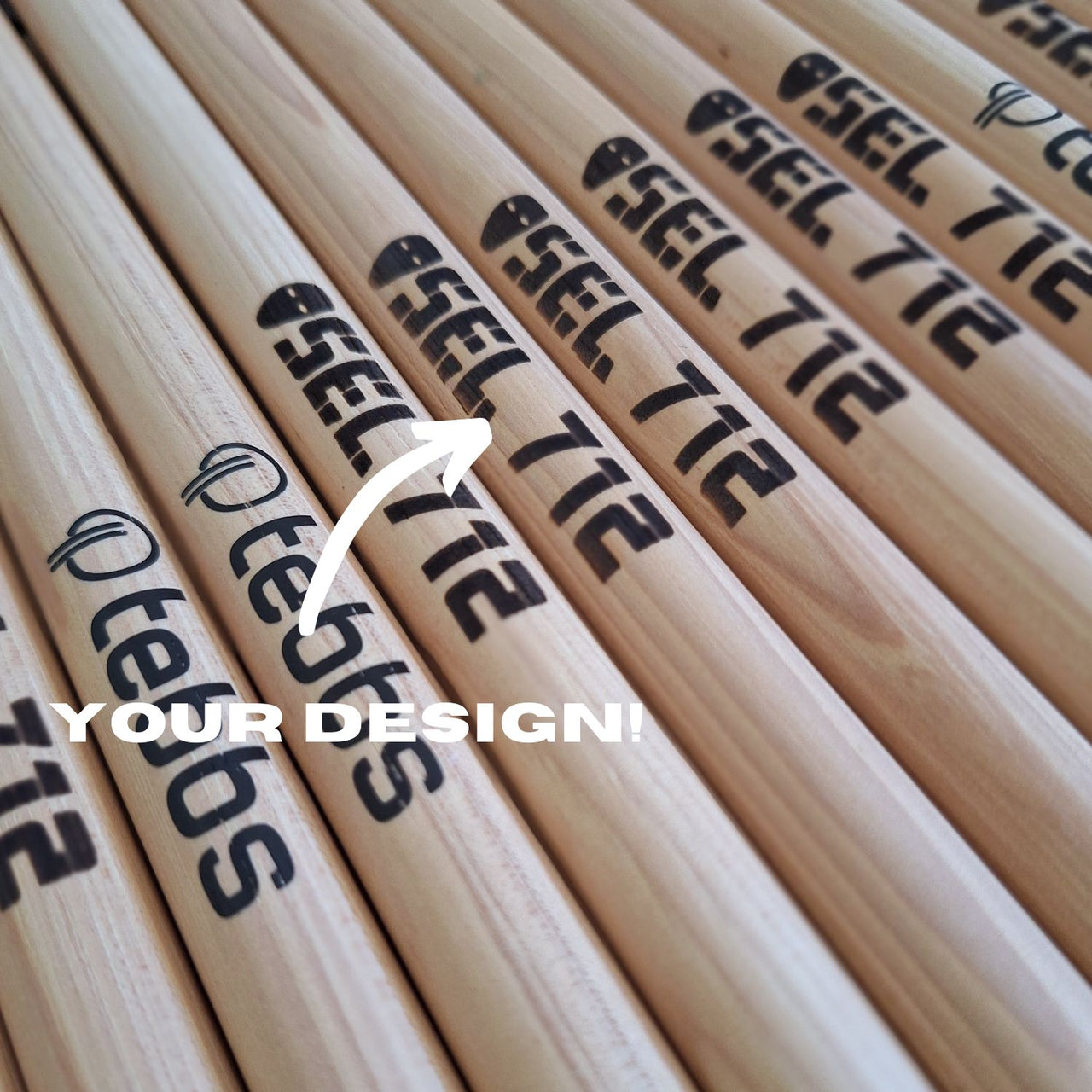 Drumstick design for your band drumsticks » Get started online now – tebbs-drumsticks